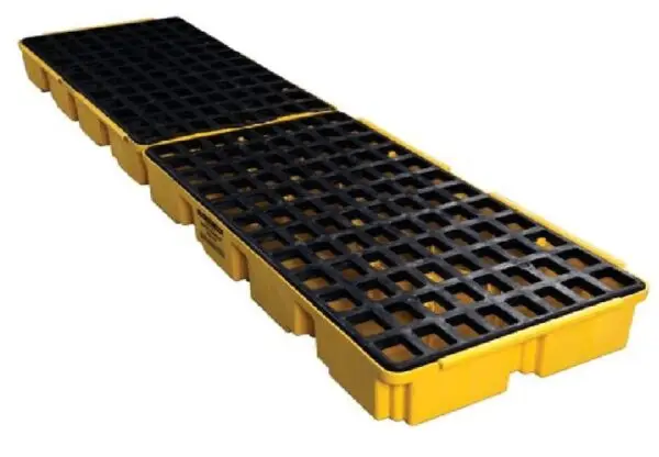 In-Line 4 Drum Spill Pallet - Spill Hero