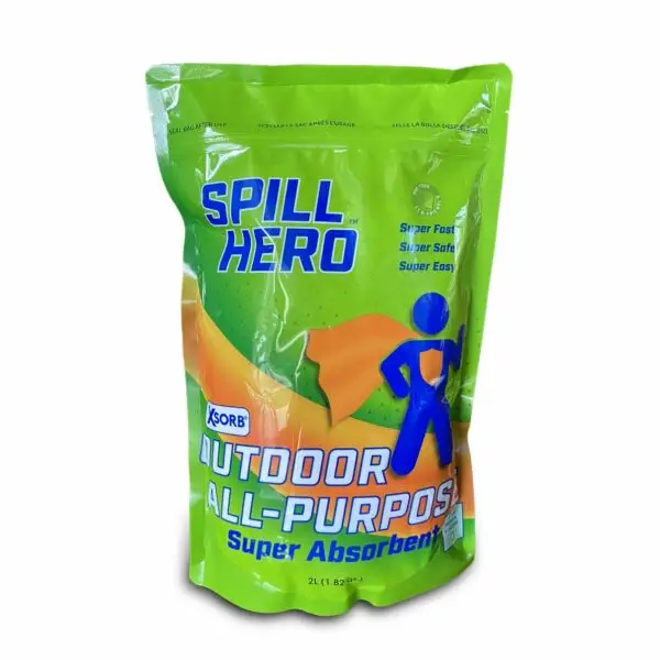 Spill Hero® Outdoor All Purpose Absorbent, 2 Liter Bag - Spill Hero