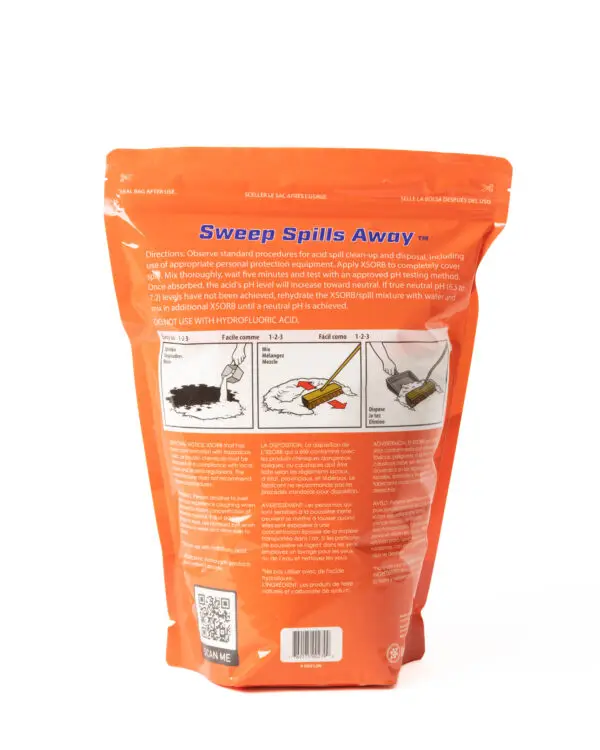 Spill Hero Acid Absorbent and Neutralizer 6 qt. Bag - Spill Hero