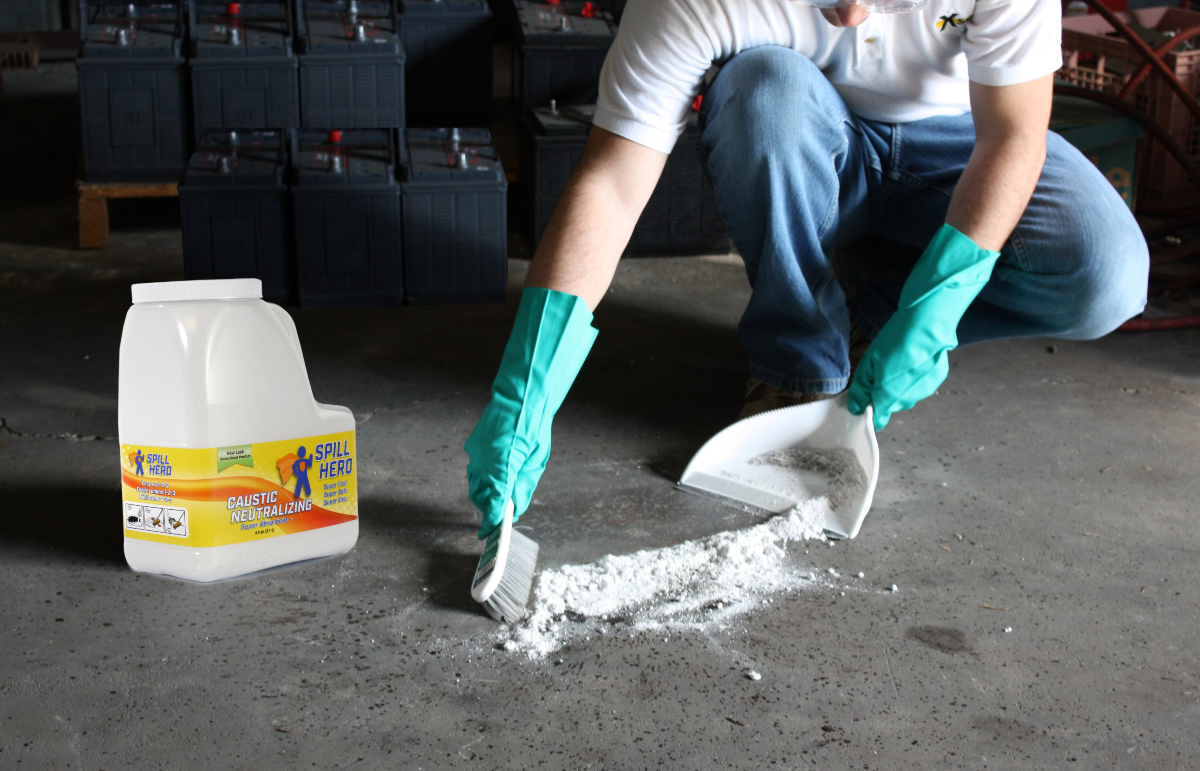 Spill Hero Caustic Neutralizer Spill Station - Spill Hero